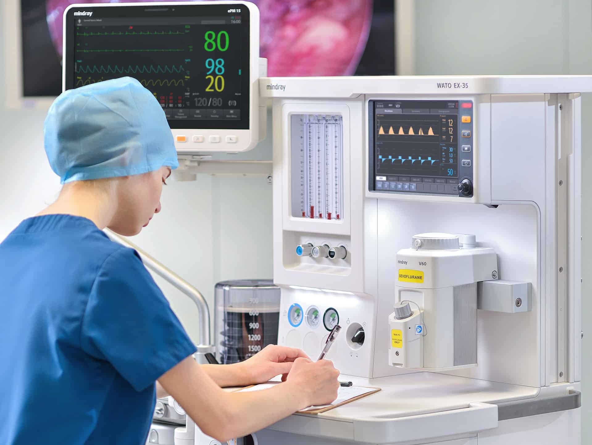 WATO EX-35 - Anästhesiegerät - Mindray Deutschland