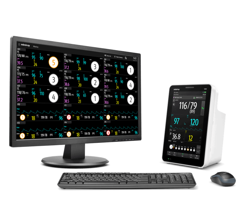 VS 9 - Vitalparameter-Monitor - Mindray Deutschland