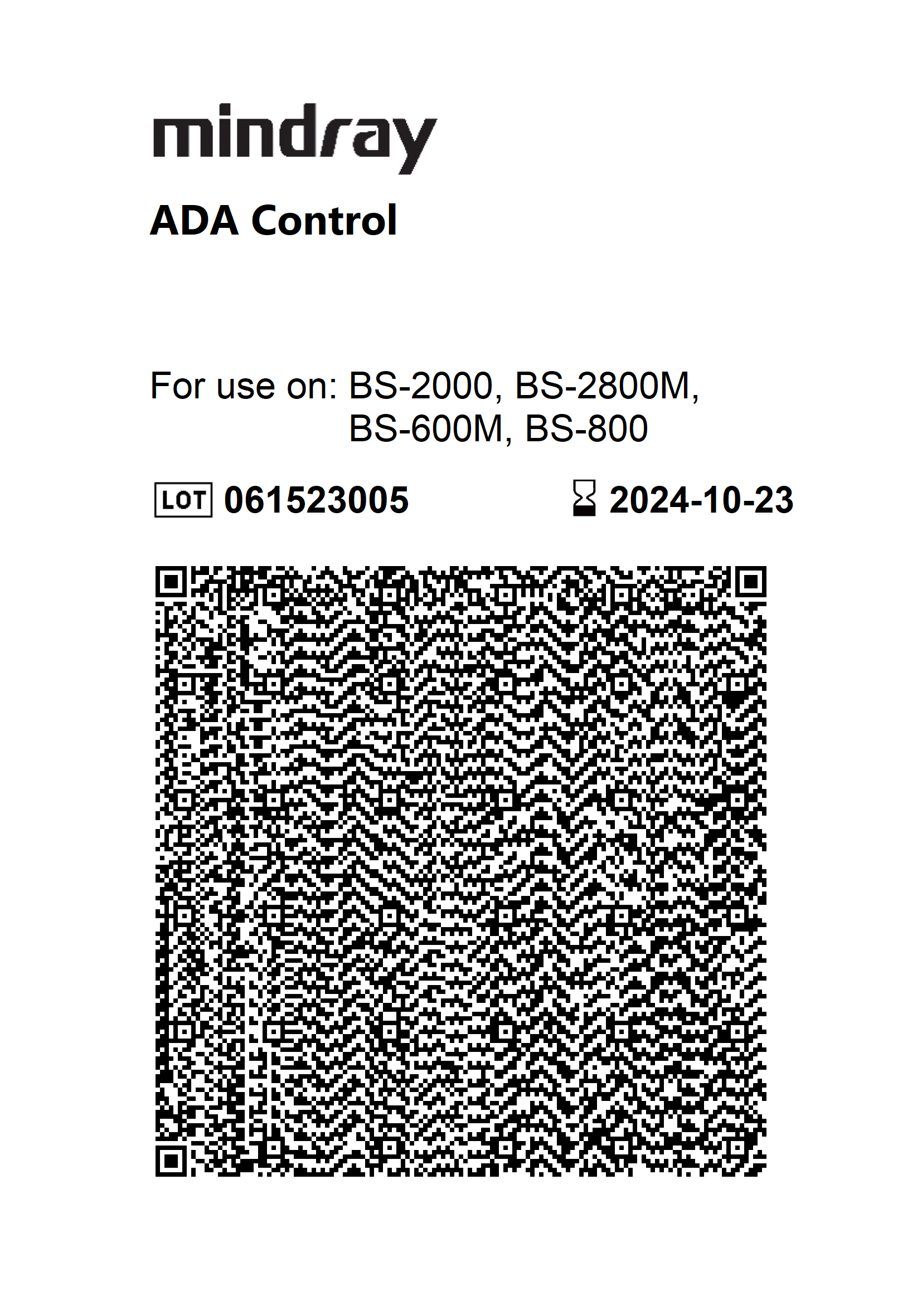 Asset download - Mindray