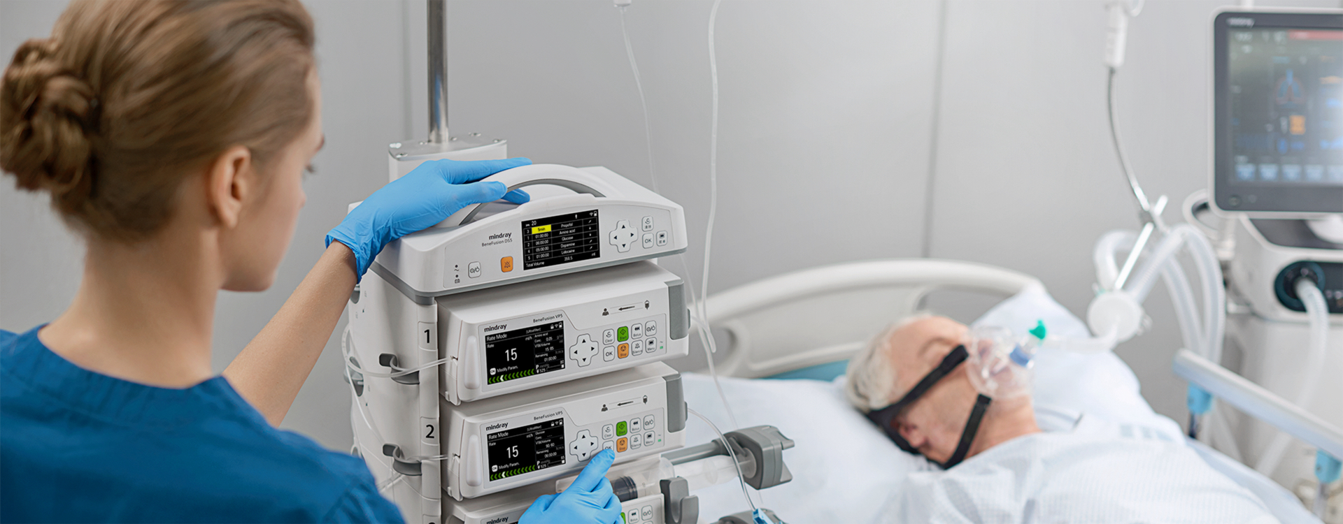 Seri BeneFusion 5 - Sistem Infus - Mindray Indonesia