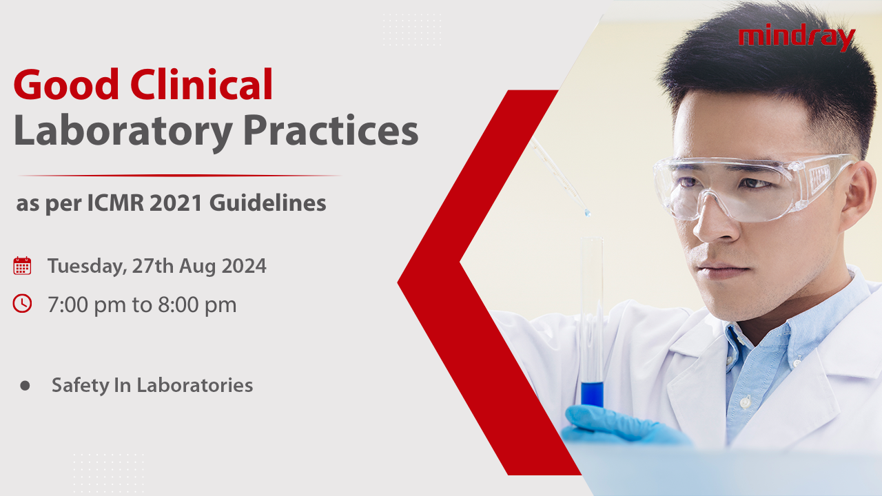 Good Clinical Laboratory Practices As Per ICMR 20121 Guidelines ...
