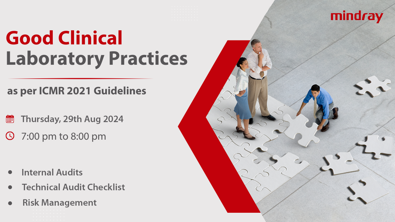 Good Clinical Laboratory Practices As Per ICMR 20121 Guidelines ...