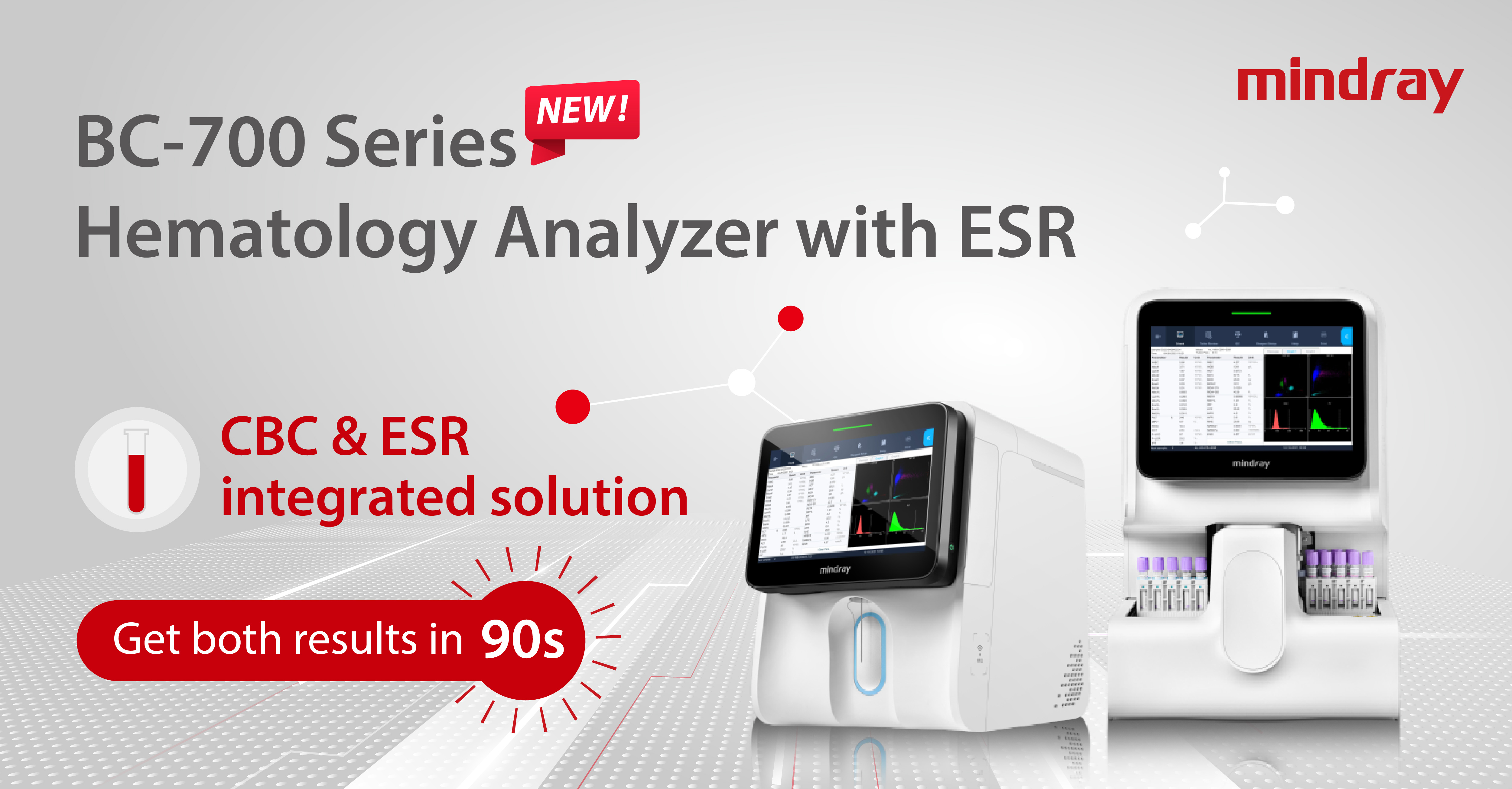 BC-700 Series: Quicker Diagnosis With Integrated CBC+ESR - Mindray India