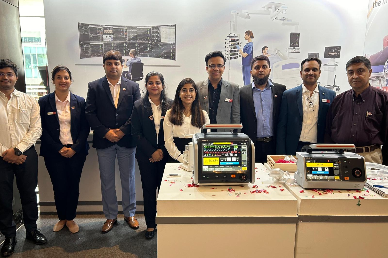 Mindray India unveils new line of Transport Ventilators at the 7 th ...