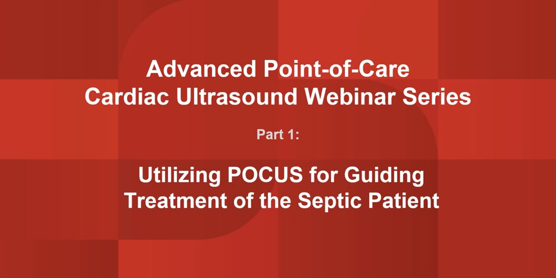 Full Access Granted: Advanced Cardiac POCUS