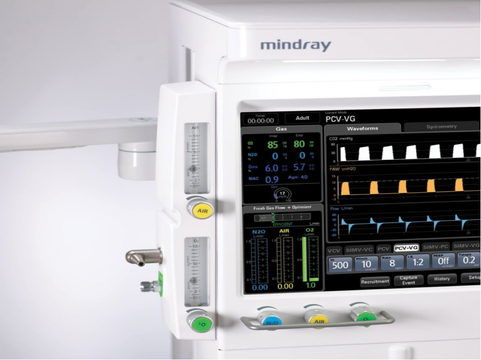 Anesthesia Machines by Mindray