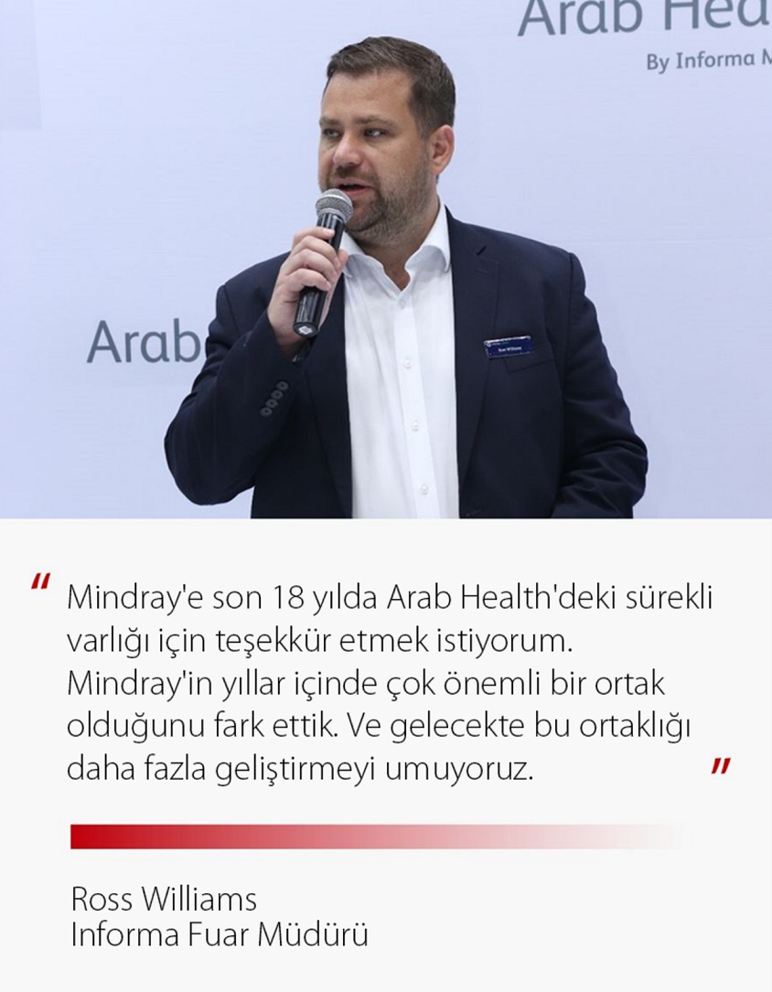 Mindray presenta le ultime innovazioni medicali all'ArabHealth e al ...