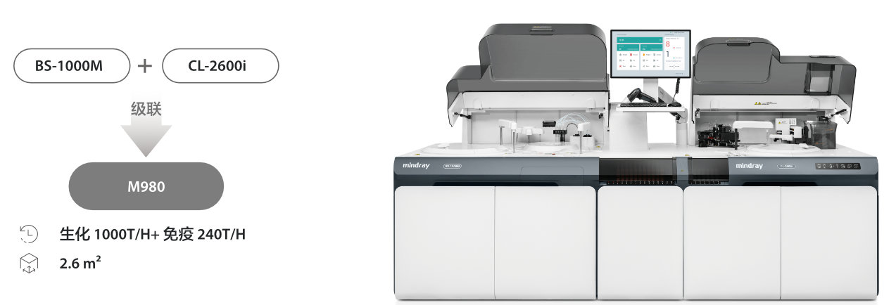 CL-2600i 全自动化学发光免疫分析系统 - 迈瑞医疗
