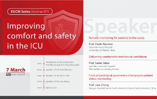 Improving comfort and safety in the ICU - ESICM 2023 Webinar Series EP1 ...